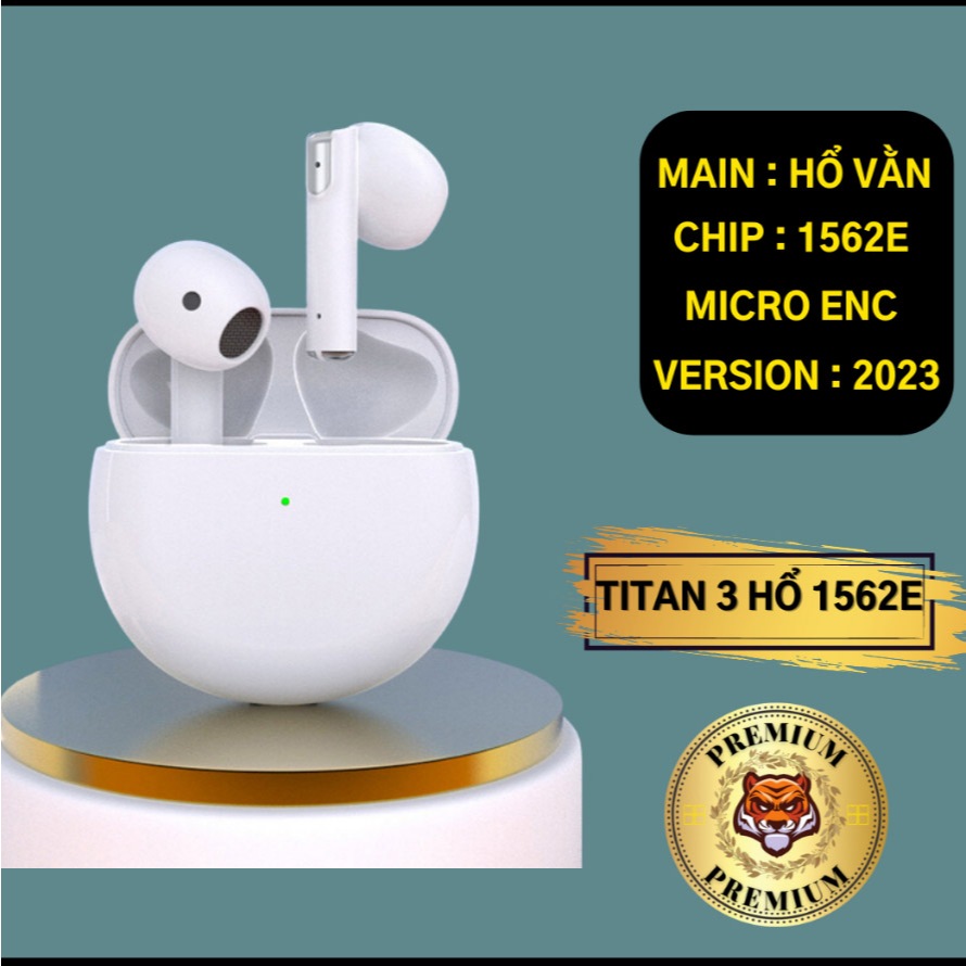 Tai Nghe Tiger 3 (1562E, 1562U) - Pin 8H, Micro ENC, Chống Ồn ANC, Âm ...
