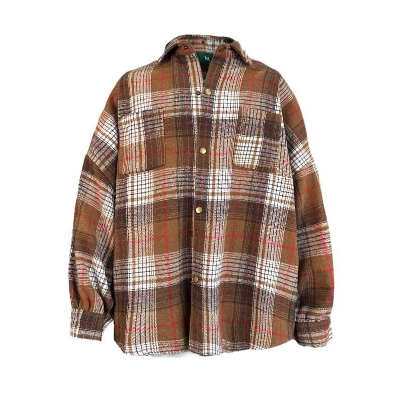 set unisex THOR gồm áo FLANNEL nâu và quần short nhung tăm kem | Shopee ...