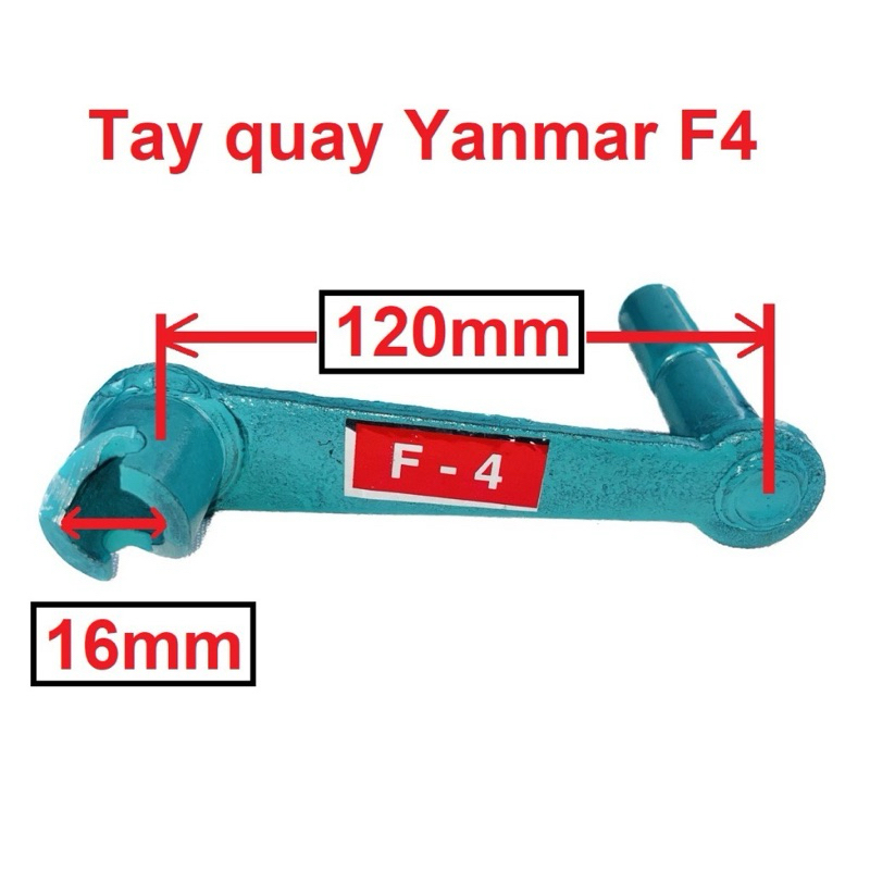 TAY QUAY MÁY NỔ YANMAR F4-F10 | Shopee Việt Nam