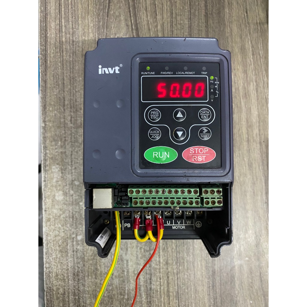 Biến tần 1 PHA 220VAC ra 3 PHA 380VAC công suất 1.5/0.75kW INVT CHF100A-2R2-4 | Shopee Việt Nam