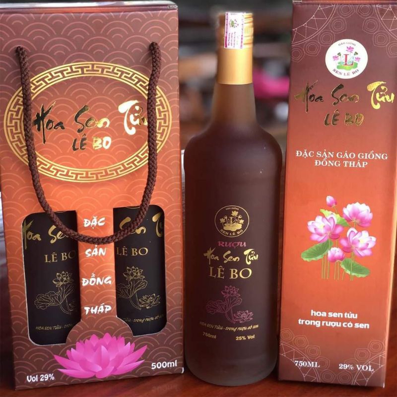 Chai đựng rượu hoa sen | Shopee Việt Nam