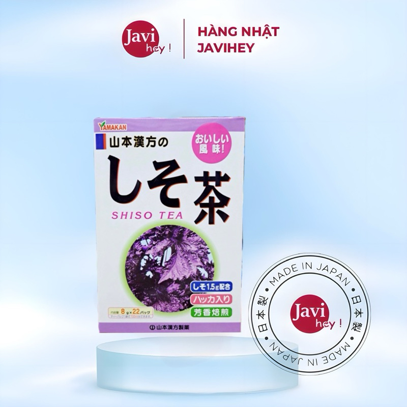 Trà Tía Tô Shiso Tea Yamakan Nhật Bản (8g x 22 gói) | Shopee Việt Nam