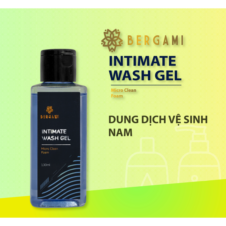 Dung dịch vệ sinh nam Bergami 130ml | Shopee Việt Nam