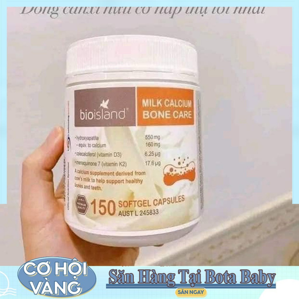 Canxi Bio Island Boncare 150 viên- CANXI HỮU CƠ | Shopee Việt Nam