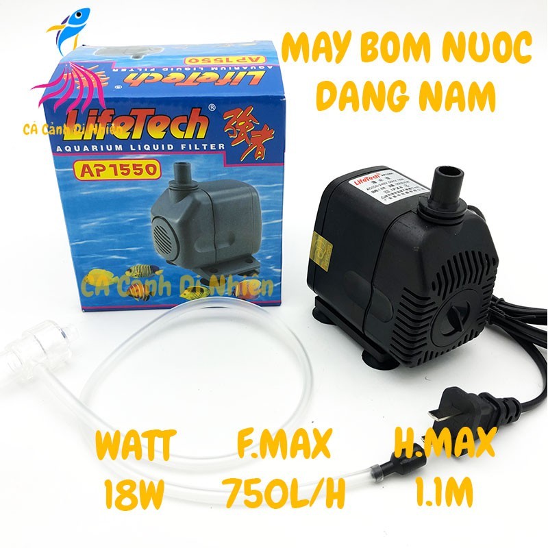 Máy Bơm Nước Hồ Cá Dạng Nằm Lifetech AP1550 - Hiệu Suất Vượt Trội | Shopee Việt Nam