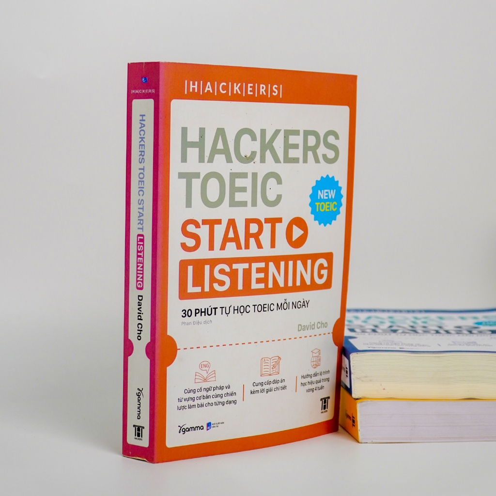 Sách - Combo Hacker TOEIC Vocabulary + Start Reading + Start Listening ( 3 cuốn ) | Shopee Việt Nam