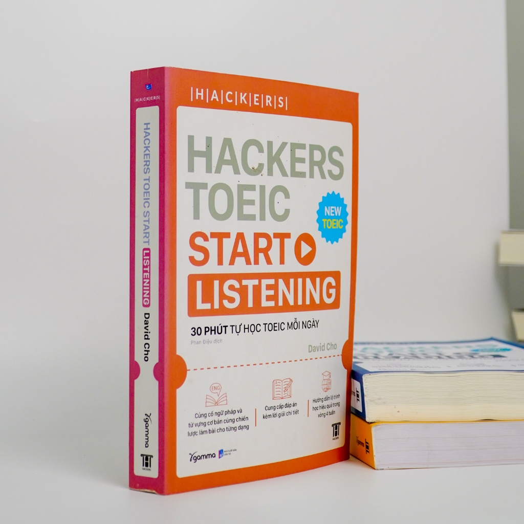 Sách - Combo Hacker TOEIC Vocabulary + Start Reading + Start Listening ( 3 cuốn ) | Shopee Việt Nam