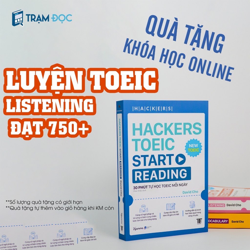 Sách - Hackers Toeic Start Reading | Shopee Việt Nam