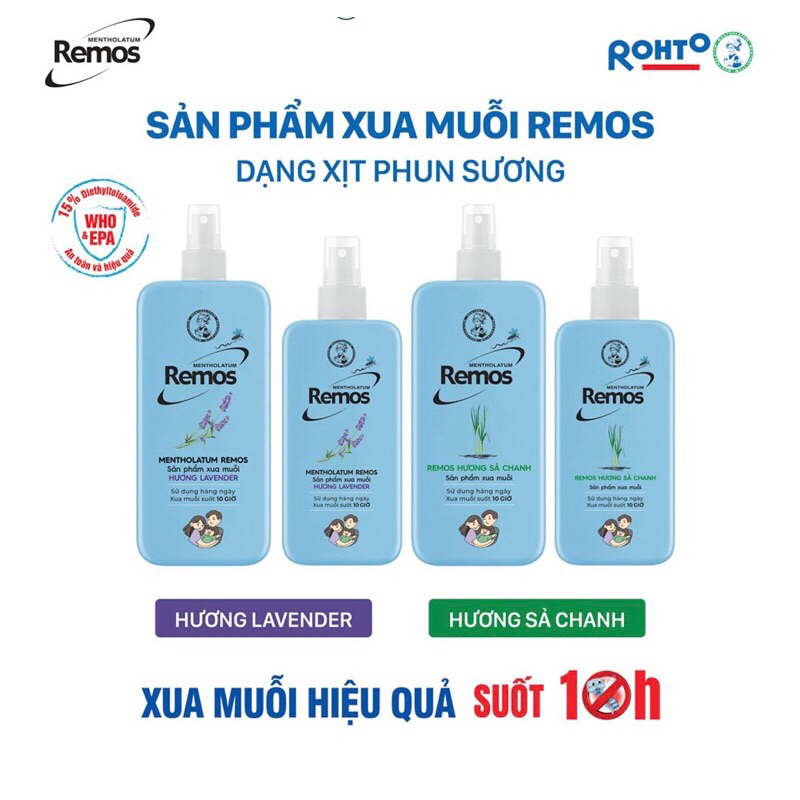 XỊT MUỖI REMOS | Shopee Việt Nam