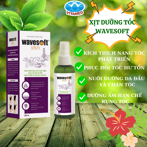 Chai Xịt Wavesoft - Kích Thích Nang Tóc, Phục Hồi Tóc Hư Tổn | Shopee Việt Nam