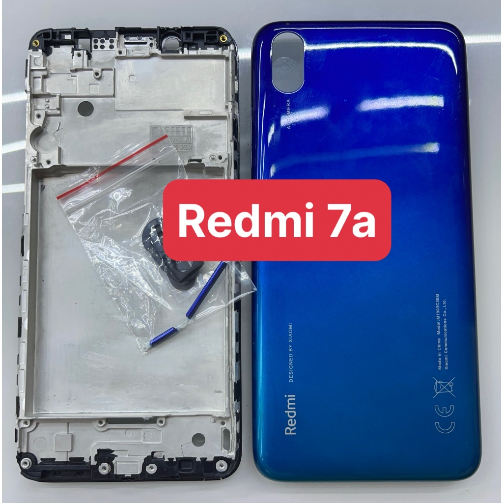 Redmi 7A /bộ xương vỏ +khay sim+kính camera+phím bấm xiaomi Redmi 7A ...