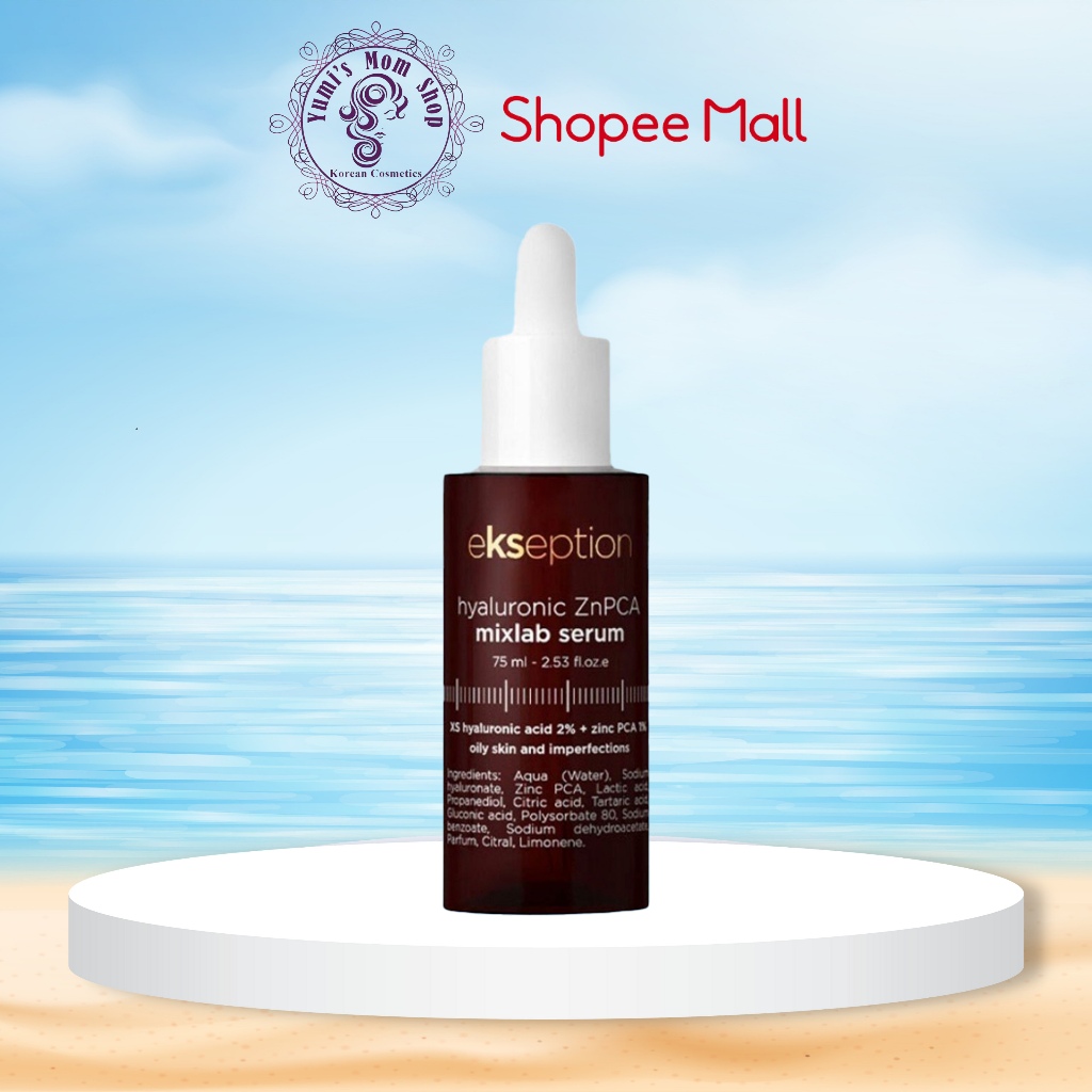 Serum Ekseption Hyaluronic ZnPCA, HA + 1% ZnPCA căng bóng, giảm mụn ...