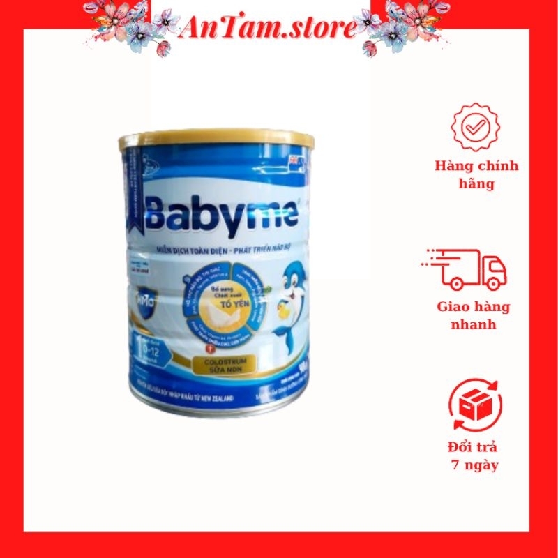 Sữa bột Babyme HMO số 1 lon 900g | Shopee Việt Nam