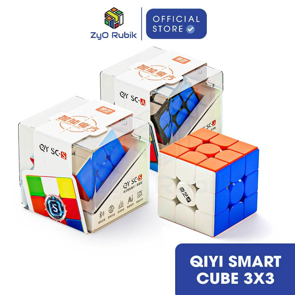 Rubik 3x3 AI Qiyi Smart Sticker/ Stickerless 2024- Cube Thông Minh Kết ...