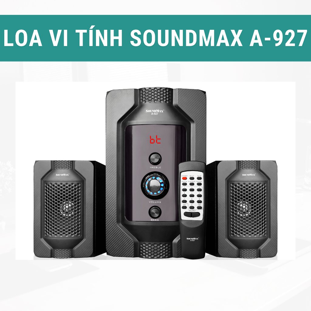 Loa Vi Tính Bluetooth Soundmax A927 Để Bàn Nghe Nhạc Kèm Điều Khiển Từ ...