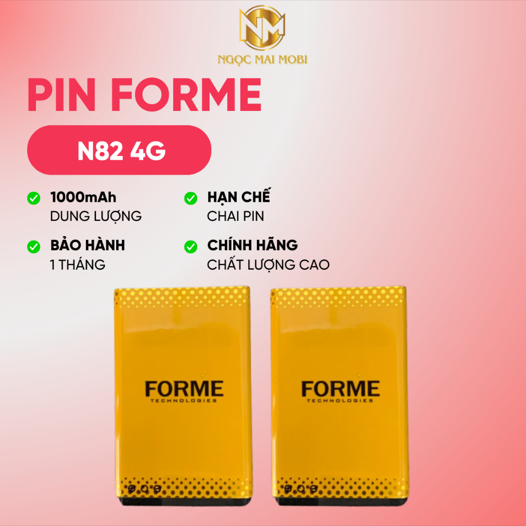 Pin Điện Thoại Forme N82 4G - Hàng Chính hãng - Bảo Hành 1 Tháng ...
