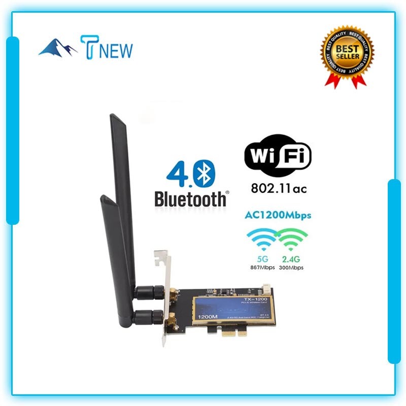 Card wifi + tích hợp blutooth PCIE cho PC | Shopee Việt Nam