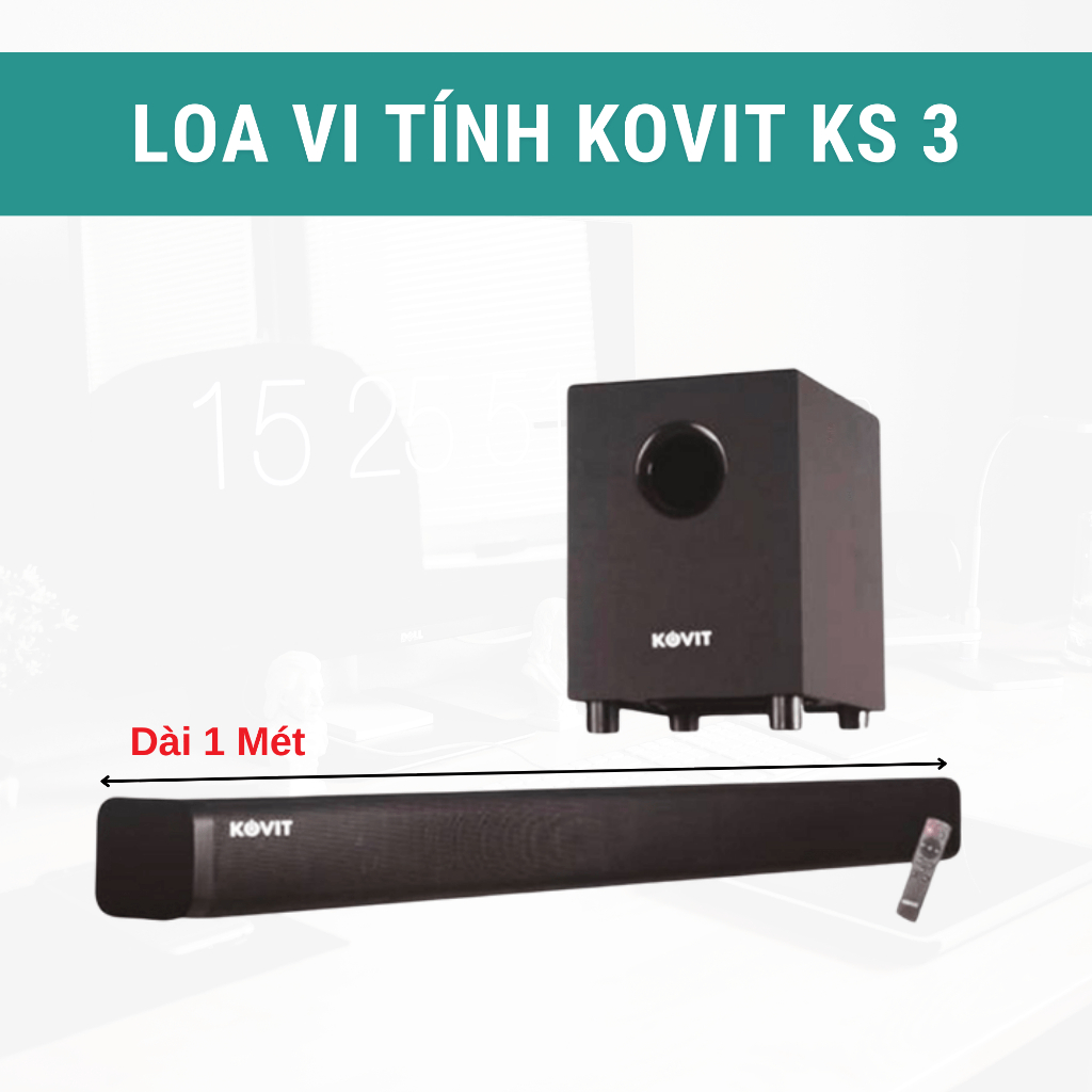Loa Vi Tính Bluetooth Kovit KS3 Để Bàn Nghe Nhạc Hay Công Suất 30W | Shopee Việt Nam