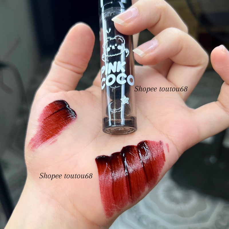 Son bóng Pink CoCo siêu lì thơm mướt thiết kế gấu trắng dễ thương (có ...