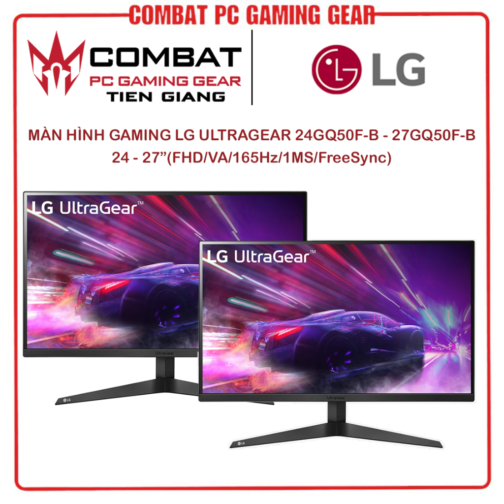 [HOT] Màn Hình LG UltraGear 24GQ50F-B | 27GQ50F-B 24 - 27" (FHD/VA/165Hz/1ms/AMD FreeSync) Chính ...