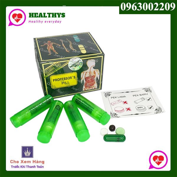 Viên Khớp Malaysia Xanh Professor’s Pill Keluaran Baru Tem Tròn ( Hàng ...