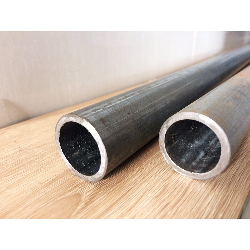 Trục thép rỗng 40mm dày 3mm, ống thép tròn phi 40 lỗ 34mm dùng cho gối ...