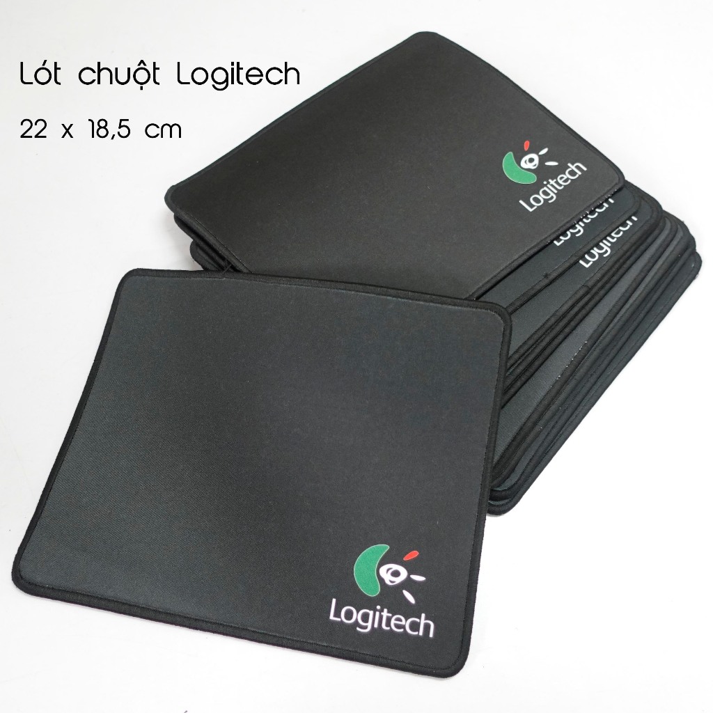Tấm lót chuột LOGITECH kích thước 18x22cm. Dày 3li-SIÊU ĐẸP MỀM MẠI ...