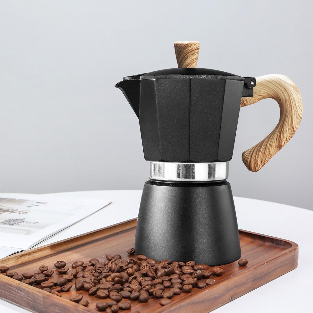 Bình pha caffe Moka Pot kiểu Ý / Ấm pha cafe Moka Pot kiểu Ý 300ML | Shopee Việt Nam