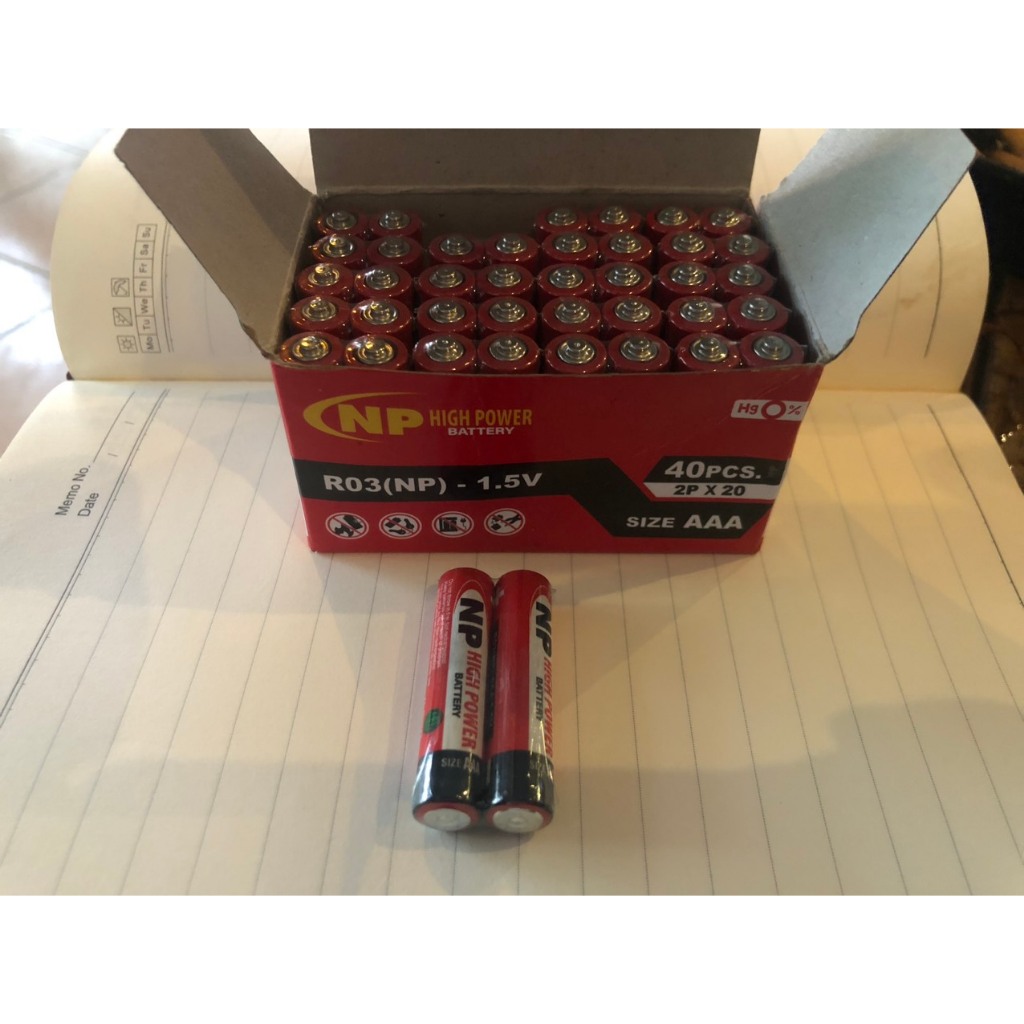 HỘP 40 VIÊN PIN TIỂU 3A (SIZE AAA) TOSHIBA / MAXELL | Shopee Việt Nam