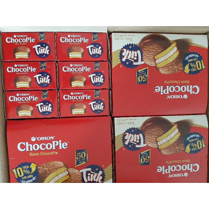 (LỐC 12 HỘP )BÁNH CHOCOPIE, BÁNH COSY, BÁNH TIPO, BÁNH CUSTAS /CHUYÊN ...