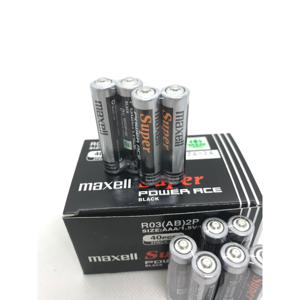HỘP 40 VIÊN PIN 2A (SIZE AA) / 3A (SIZE AAA) MAXELL HÀNG CÔNG TY CHÍNH ...