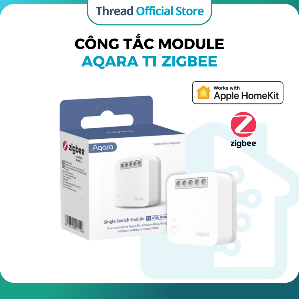 Công Tắc Module Aqara T1 Zigbee - Relay Aqara Single Switch Module, tự ...