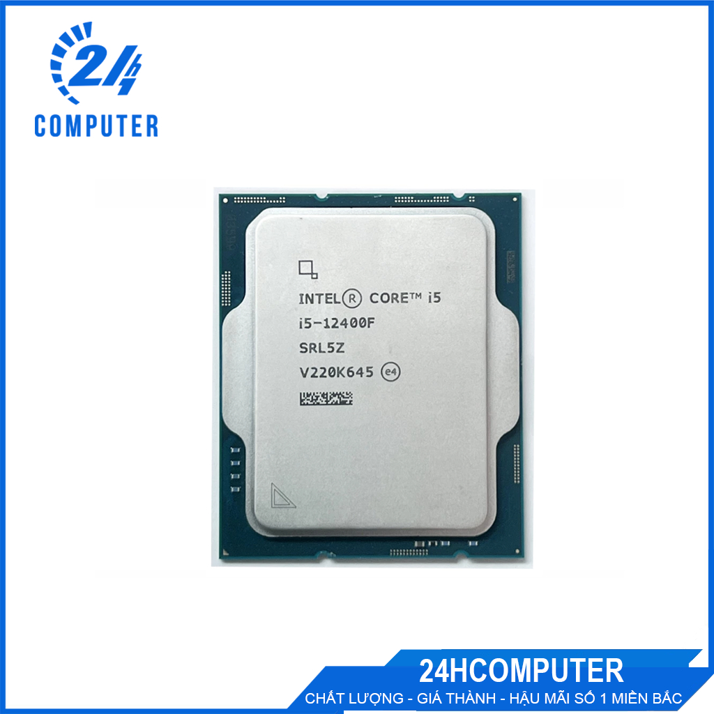 Combo 2 CPU Intel Core i5 10400F - 12400F Tray Bảo Hành 36 Tháng ...