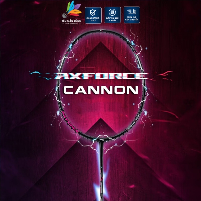 Vợt Cầu Lông Lining Axforce Cannon Căng Sẵn Dây Trợ Lực 11kg - Max 13 ...