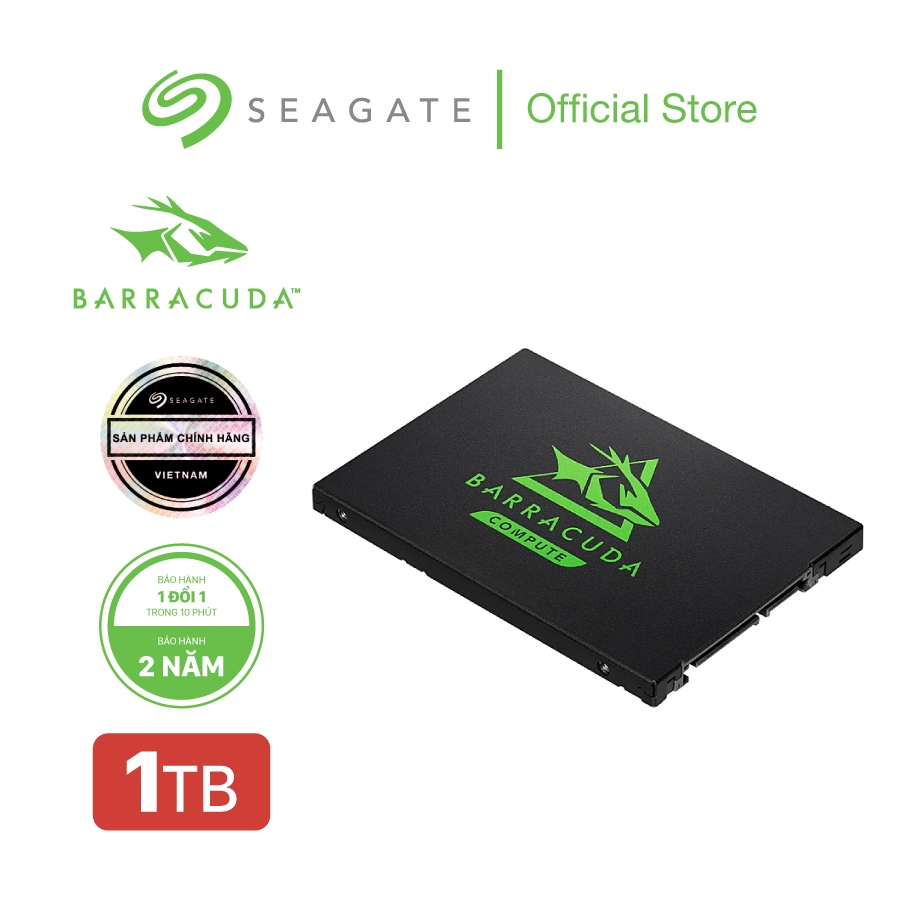 Ổ cứng SSD 1TB Seagate BarraCuda 120 - ZA1000CM1A003 | Shopee Việt Nam