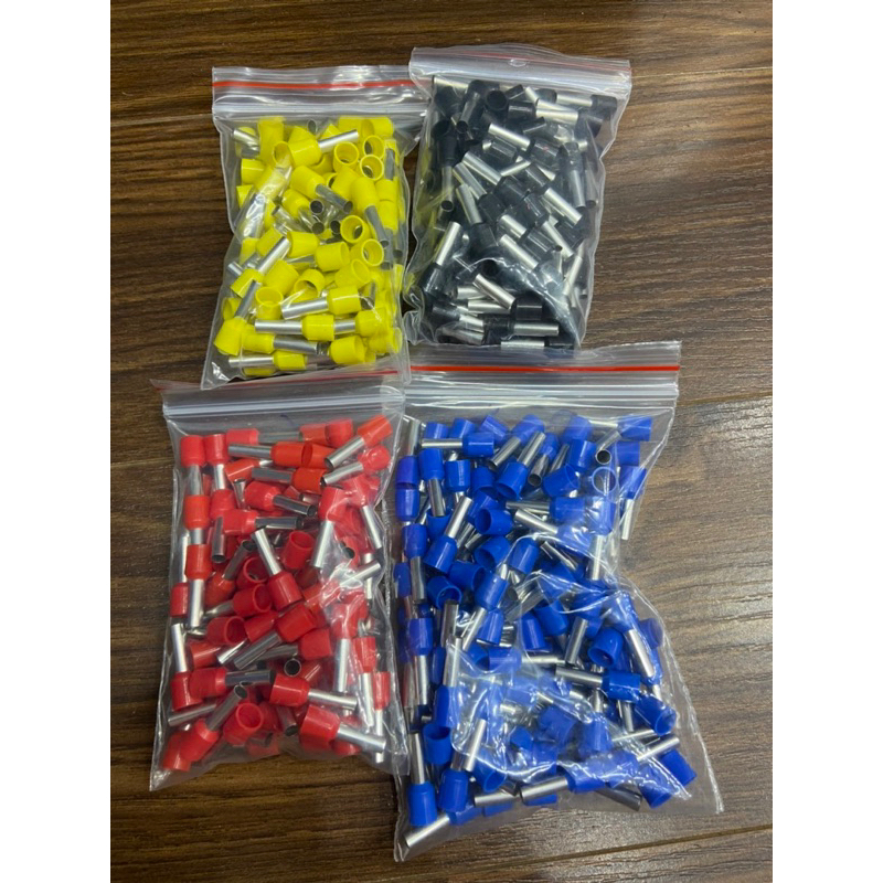 100 Đầu cos kim rỗng các loại, đầu cốt dây điện, cos kim rỗng, cốt kim ...