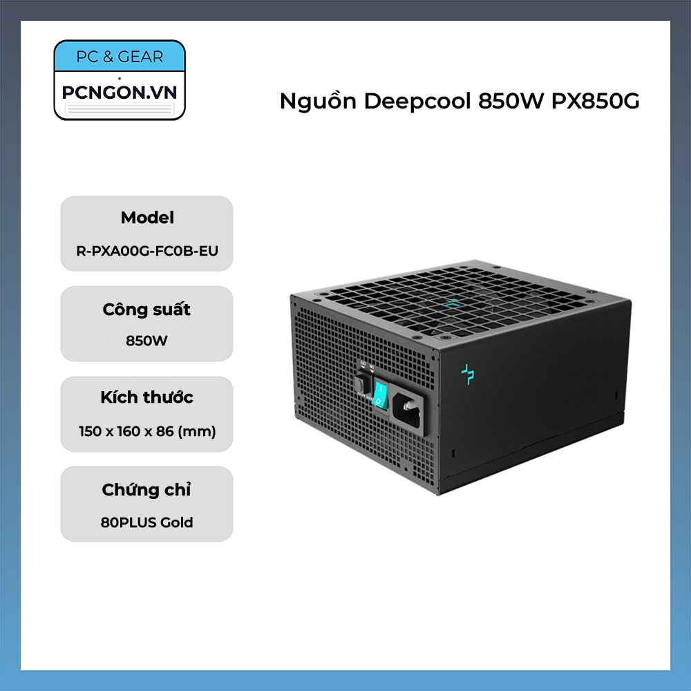 [PCNGON] Nguồn Deepcool 850W PX850G | Shopee Việt Nam