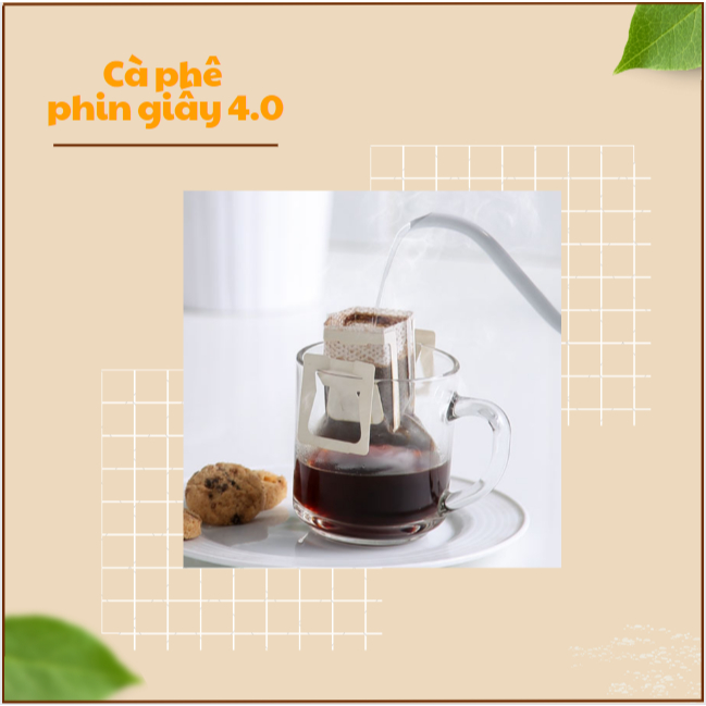 Cafe phin giấy 4.0 INNOKAFE phin lẻ đi du lịch, tiện dụng, 15g | Shopee ...