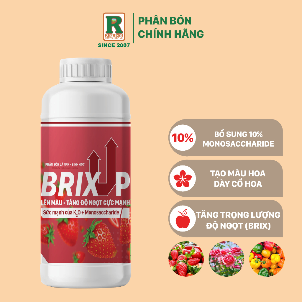 BRIX UP – LÊN MÀU – TĂNG ĐỘ NGỌT CỰC MẠNH 500ml | Shopee Việt Nam