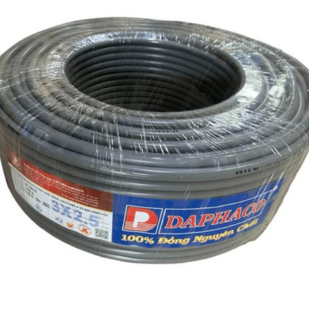 (1 mét) Dây Cáp Điện Tròn Daphaco 3 Lõi FA 3x1.5 - 3x2.5 | Shopee Việt Nam