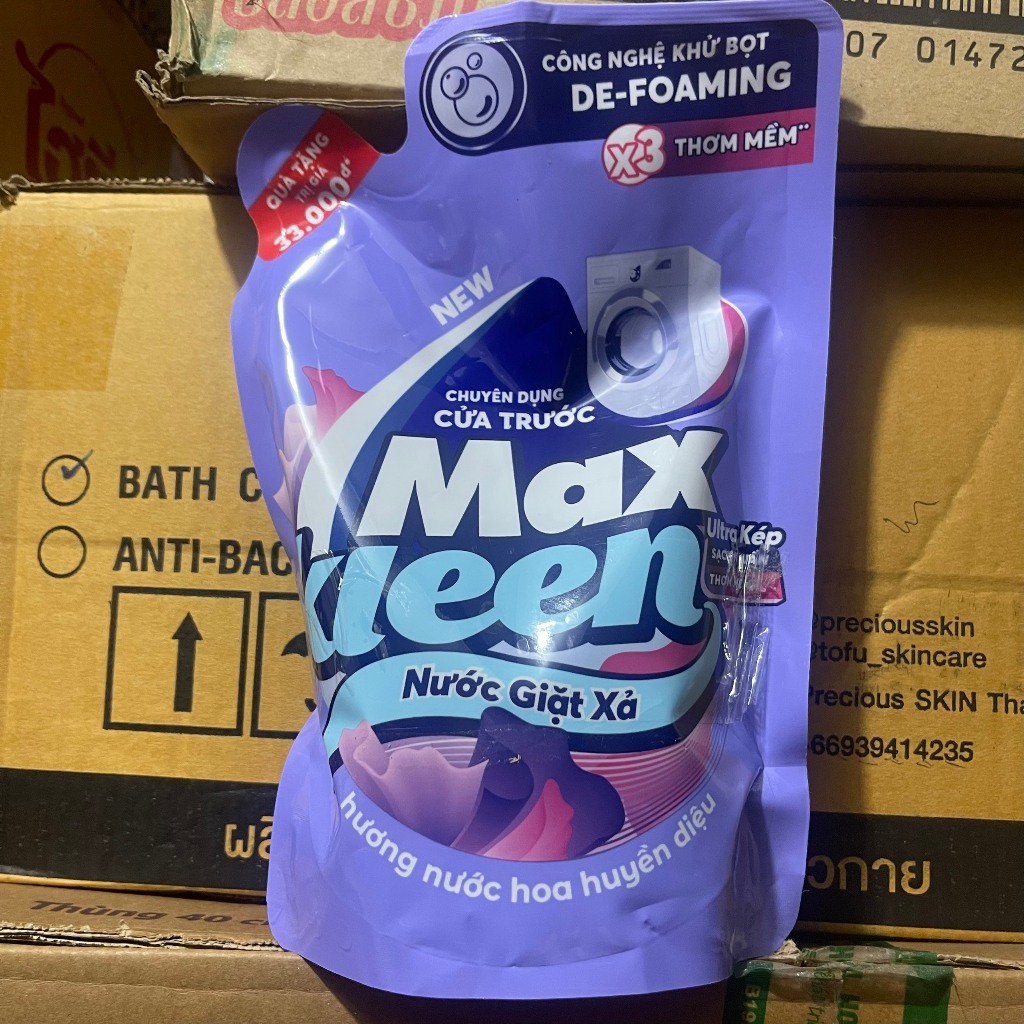 NƯỚC GIẶT XẢ MAXKLEEN TÚI NHỎ 600G,450G | Shopee Việt Nam