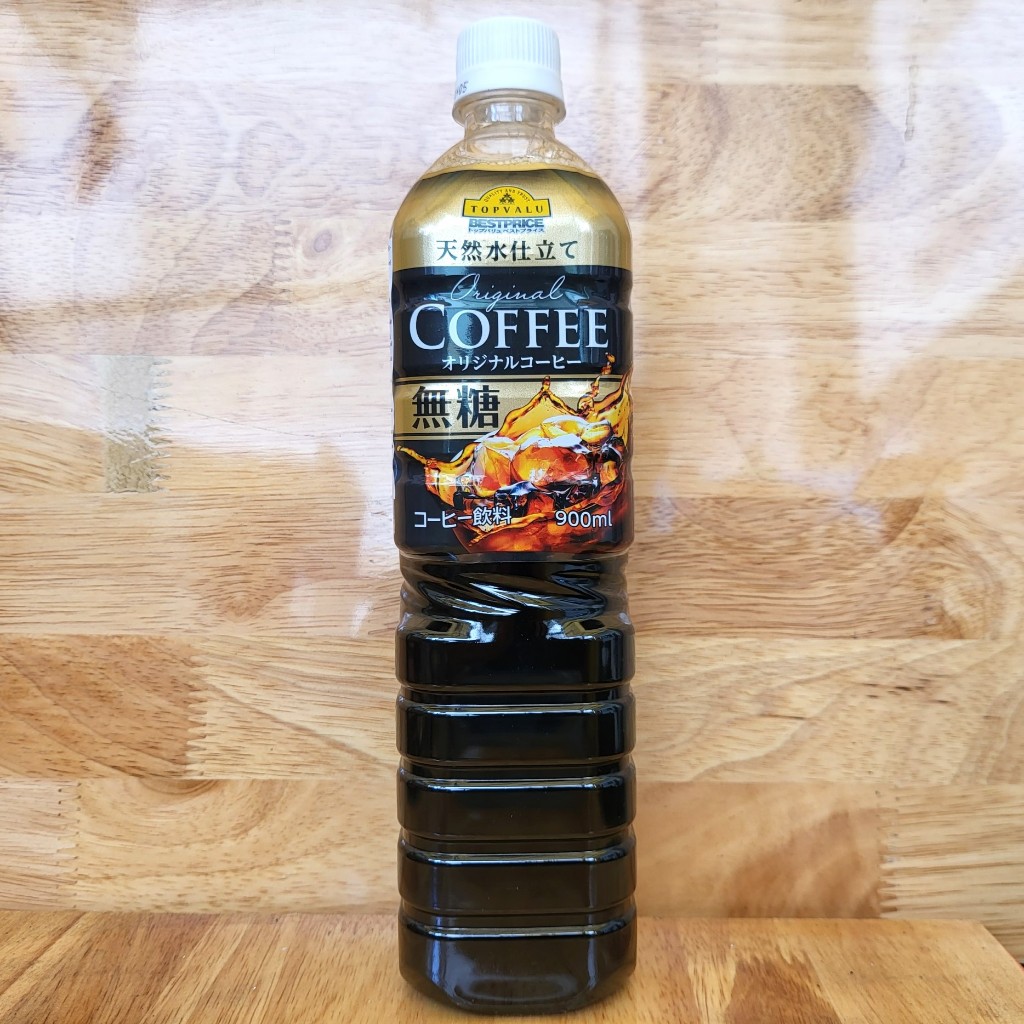 TOPVALU [Chai ĐEN 900ml] CÀ PHÊ NGUYÊN CHẤT KHÔNG ĐƯỜNG [JAPAN] UCC ...