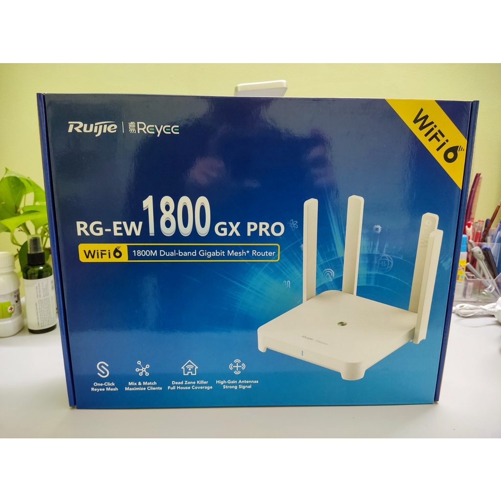 Router Wifi 6 Mesh RUIJIE RG-EW3200GX PRO, Router Wifi 6 Ruijie RG ...