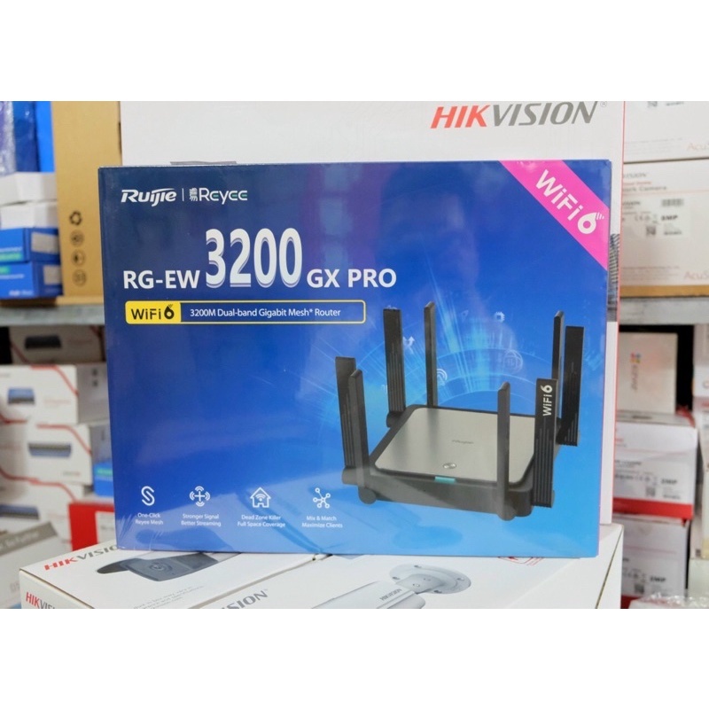 Router Wifi 6 Mesh RUIJIE RG-EW3200GX PRO, Router Wifi 6 Ruijie RG ...