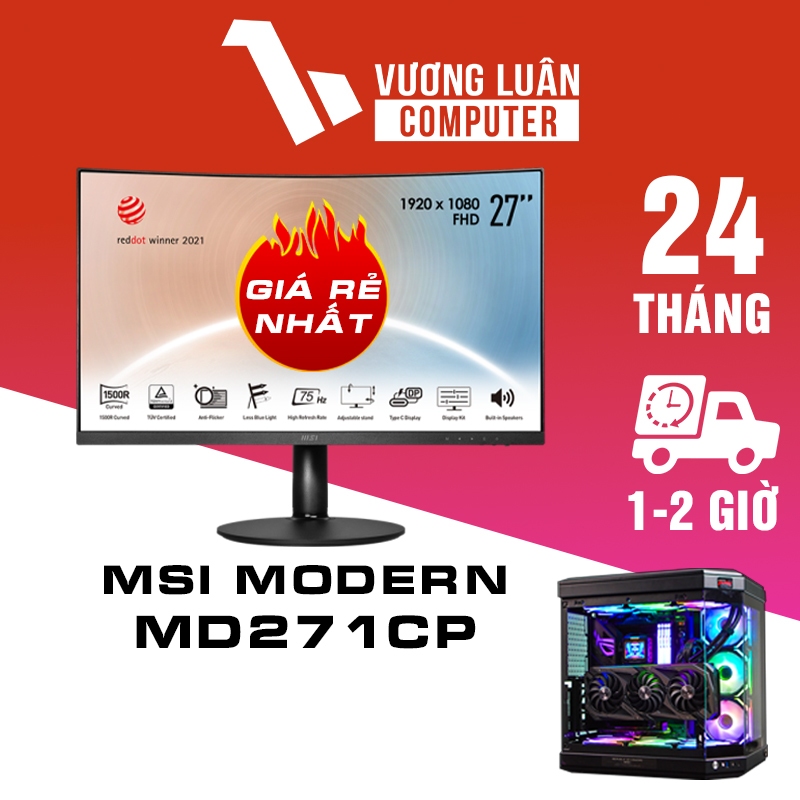 Màn hình cong MSI MD271CP 75Hz HDMI USB Type C | Shopee Việt Nam