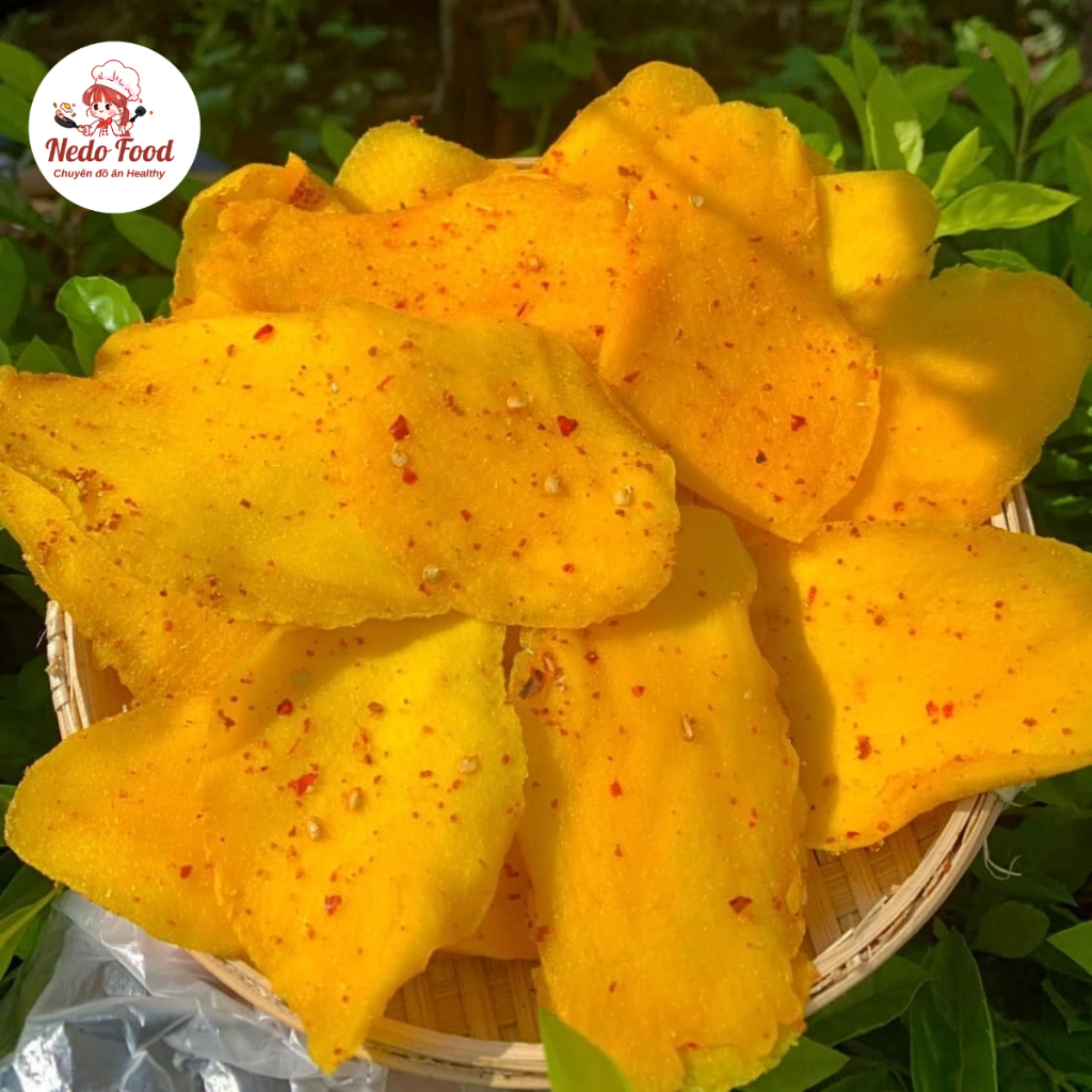 Xoài Sấy Dẻo Muối Ớt Nguyên Miếng Chua Cay Không Xơ, Trái Cây Sấy Dẻo ...
