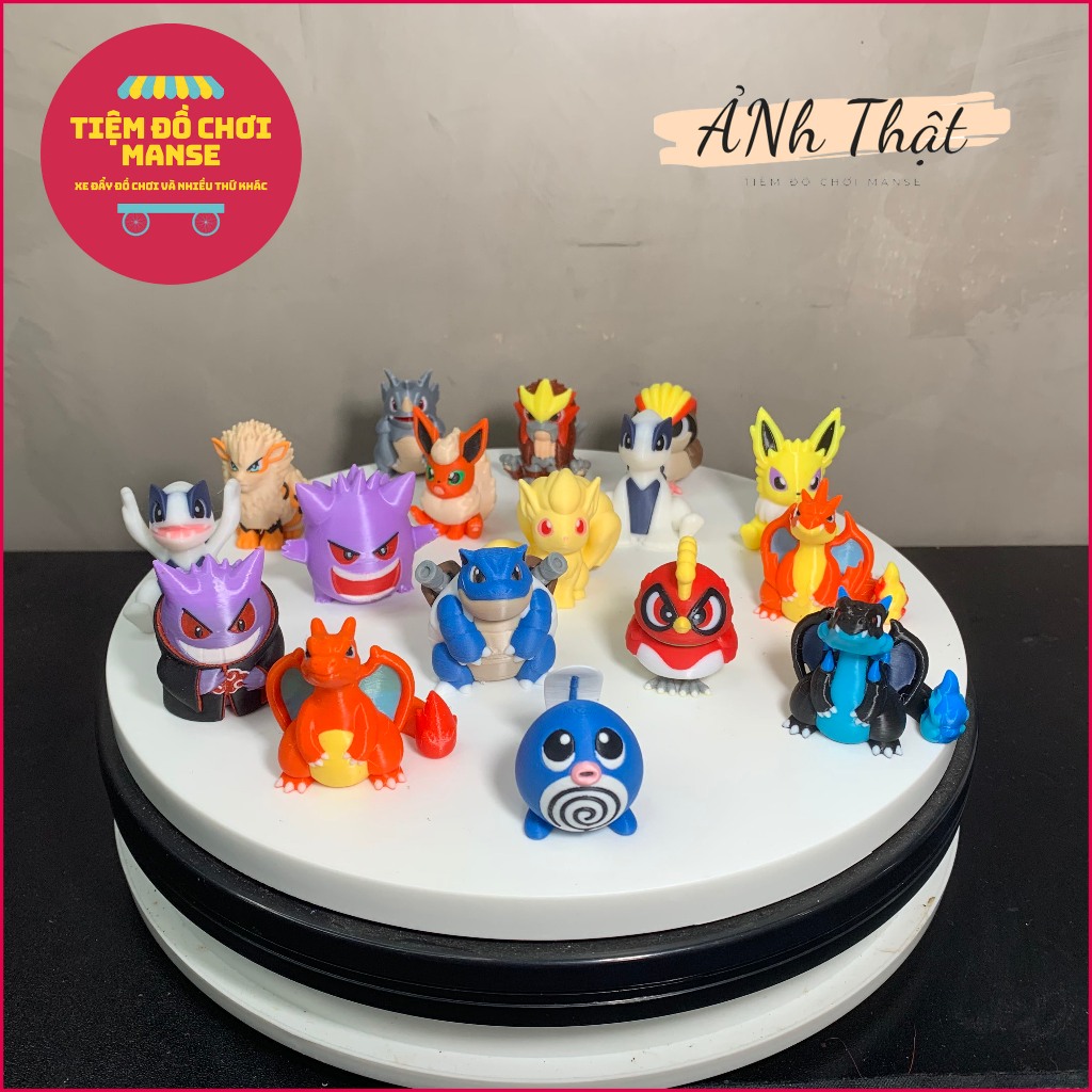 [ Thiết Kế Độc Quyền ] Mô hình Pokemon Generation 1 - Chibi Pidgey ...