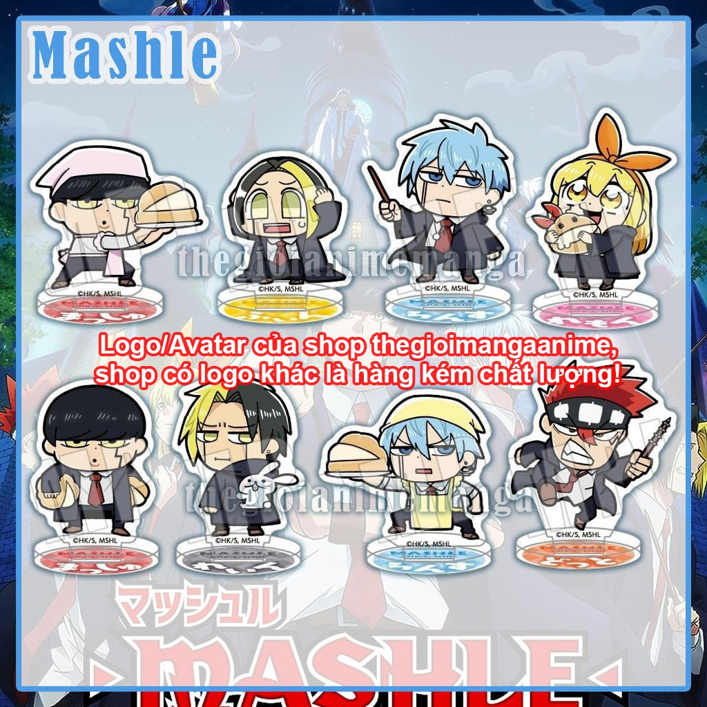(3CM) Mô hình standee MASHLE: MAGIC AND MUSCLES ver PHÉP THUẬT mica ...