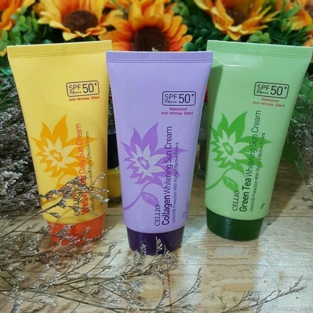 Kem chống nắng CELLIO SPF50 PA+++ chính hãng 70g Hàn Quốc tm | Shopee ...