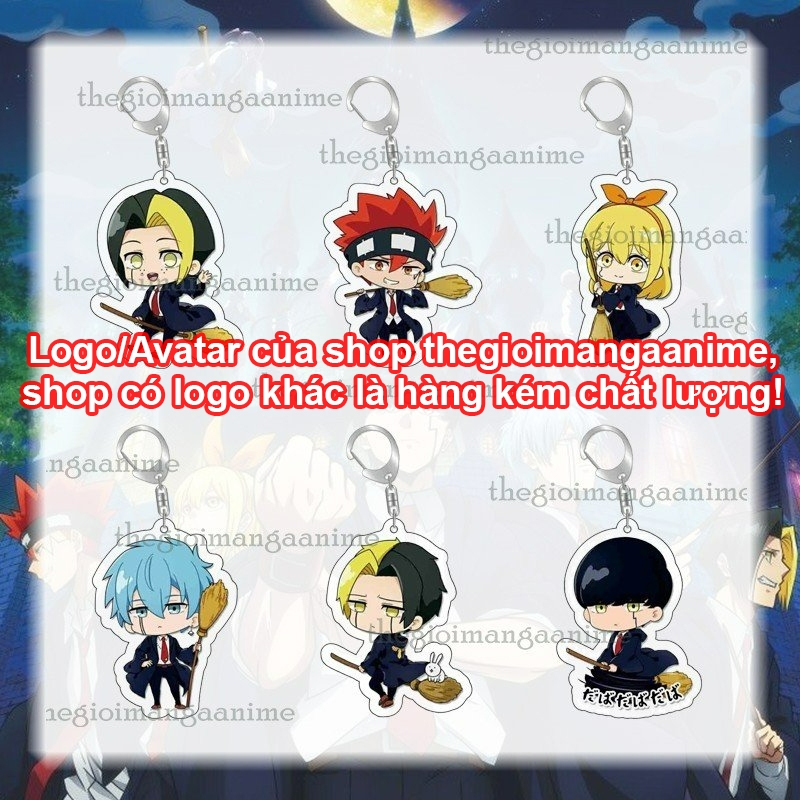 Móc khóa MASHLE: MAGIC AND MUSCLES ver CHỔI Cơ bắp và phép thuật anime ...